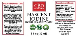 30 servings of essential iodine