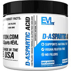 30 servings of EVL D-Aspartic Acid supplement