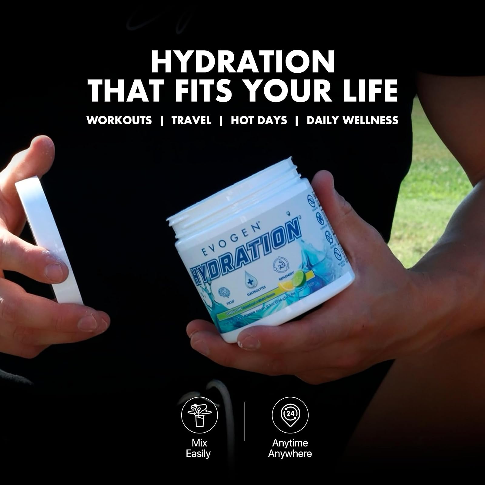 30 servings of Evogen hydration