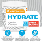 30 servings of fruit punch electrolytes
