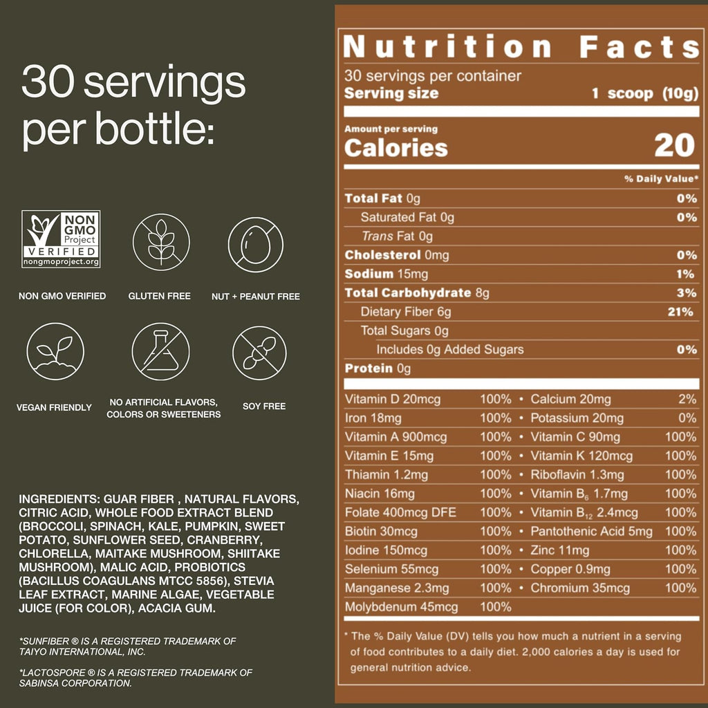 30 servings of fruit punch vitamins