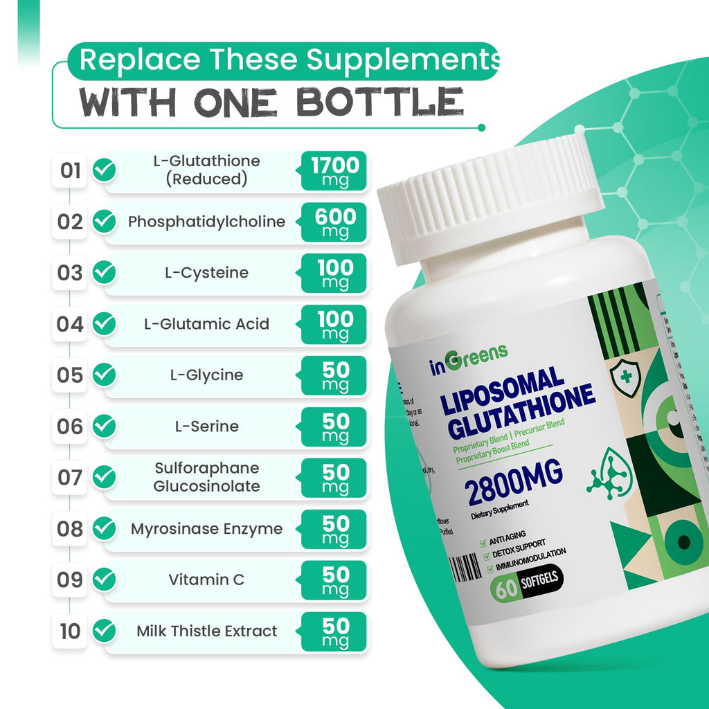 30 servings of glutathione