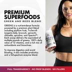 30 servings of Greens digestive aid