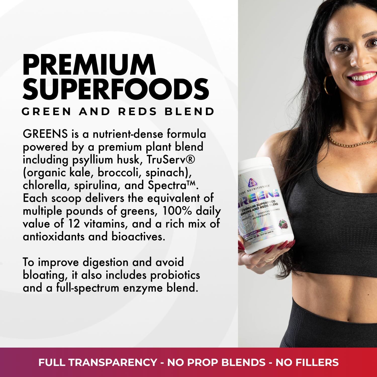 30 servings of Greens digestive aid