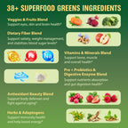 30 servings of greens powder
