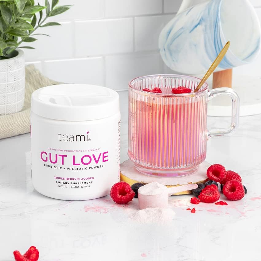 30 servings of gut-friendly probiotics