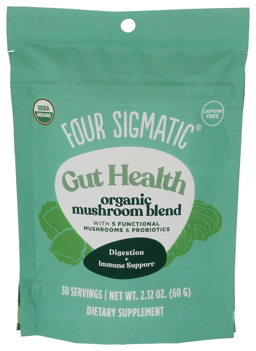 30 servings of gut health mushrooms