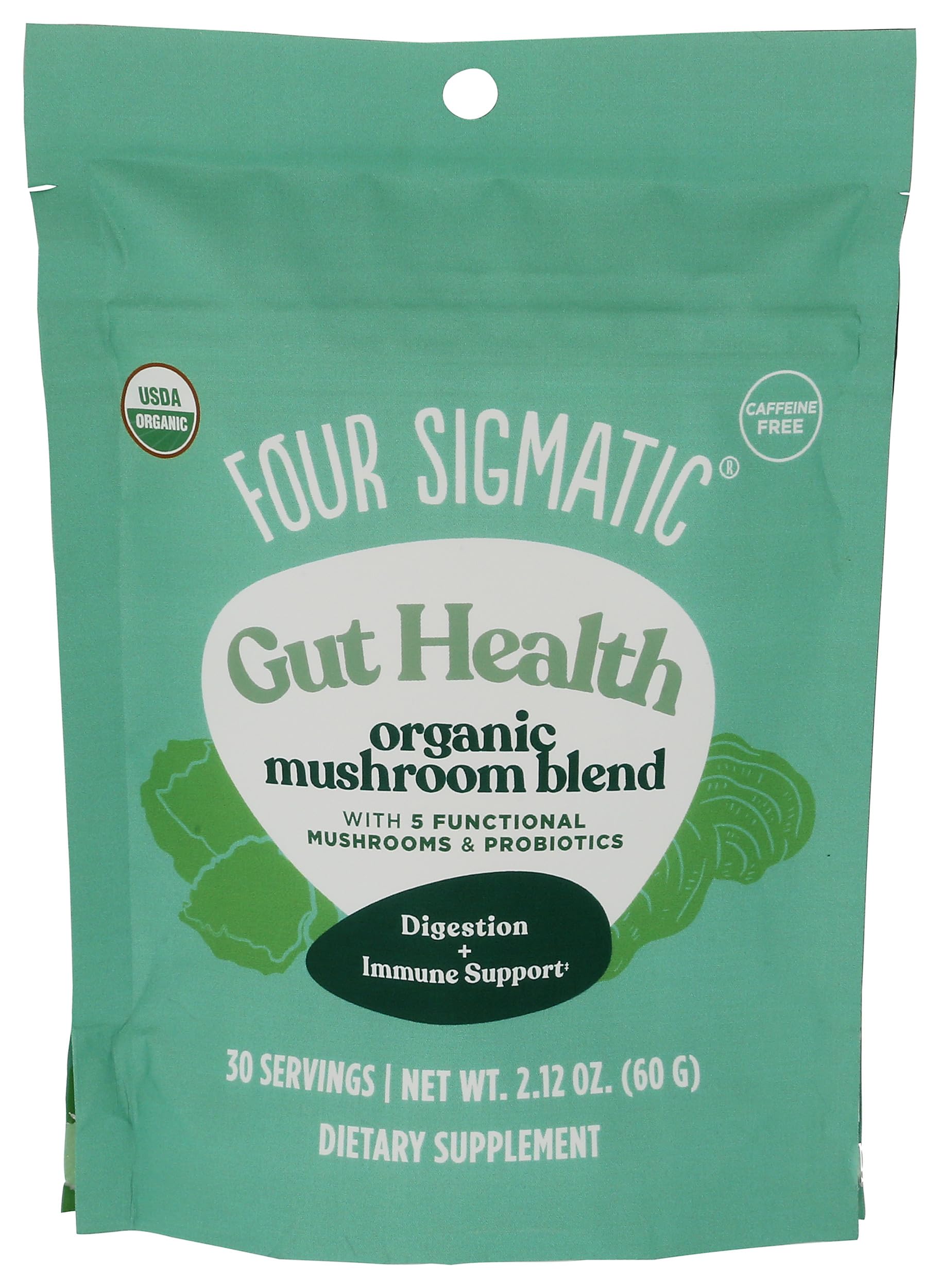 30 servings of gut health mushrooms