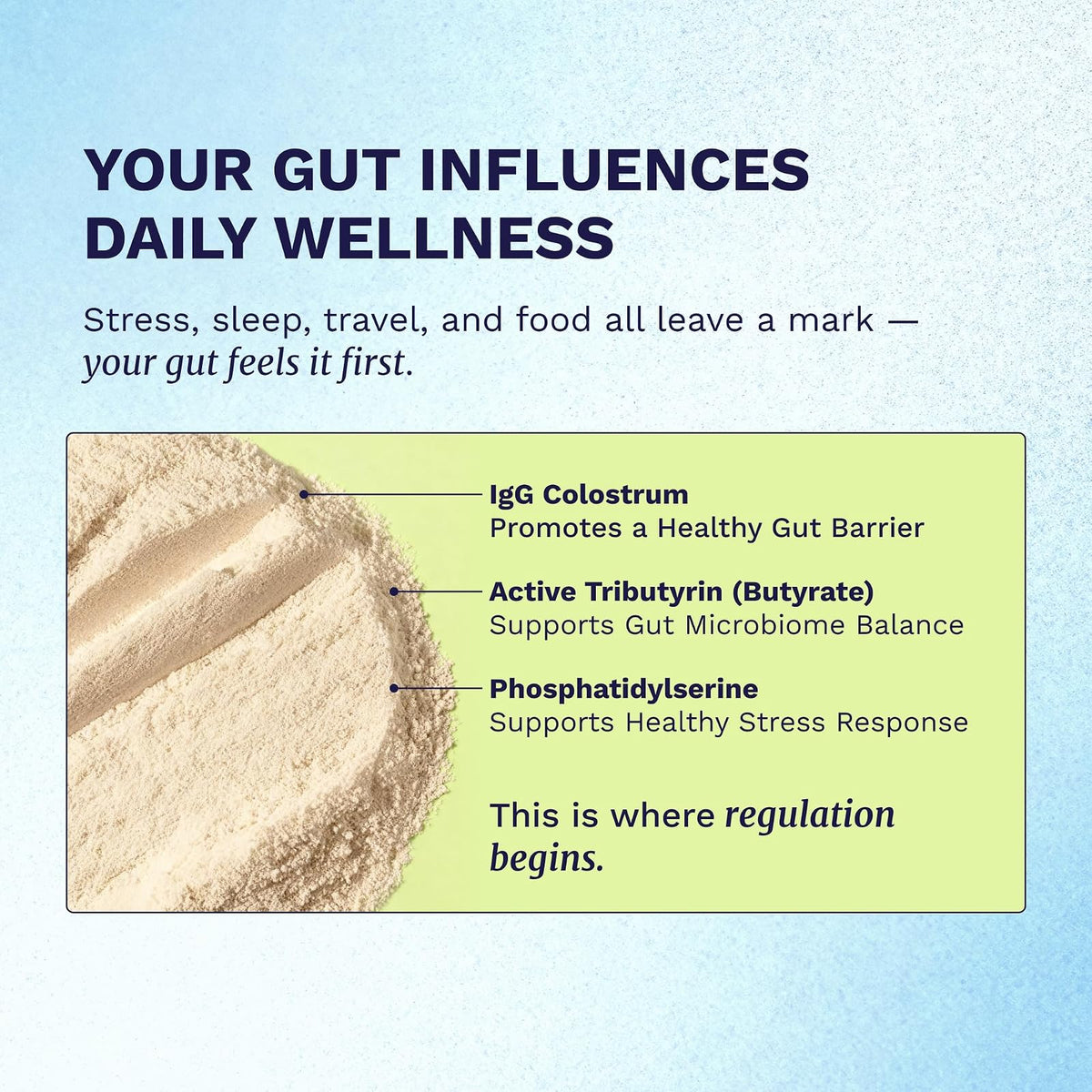 30 servings of gut health powder