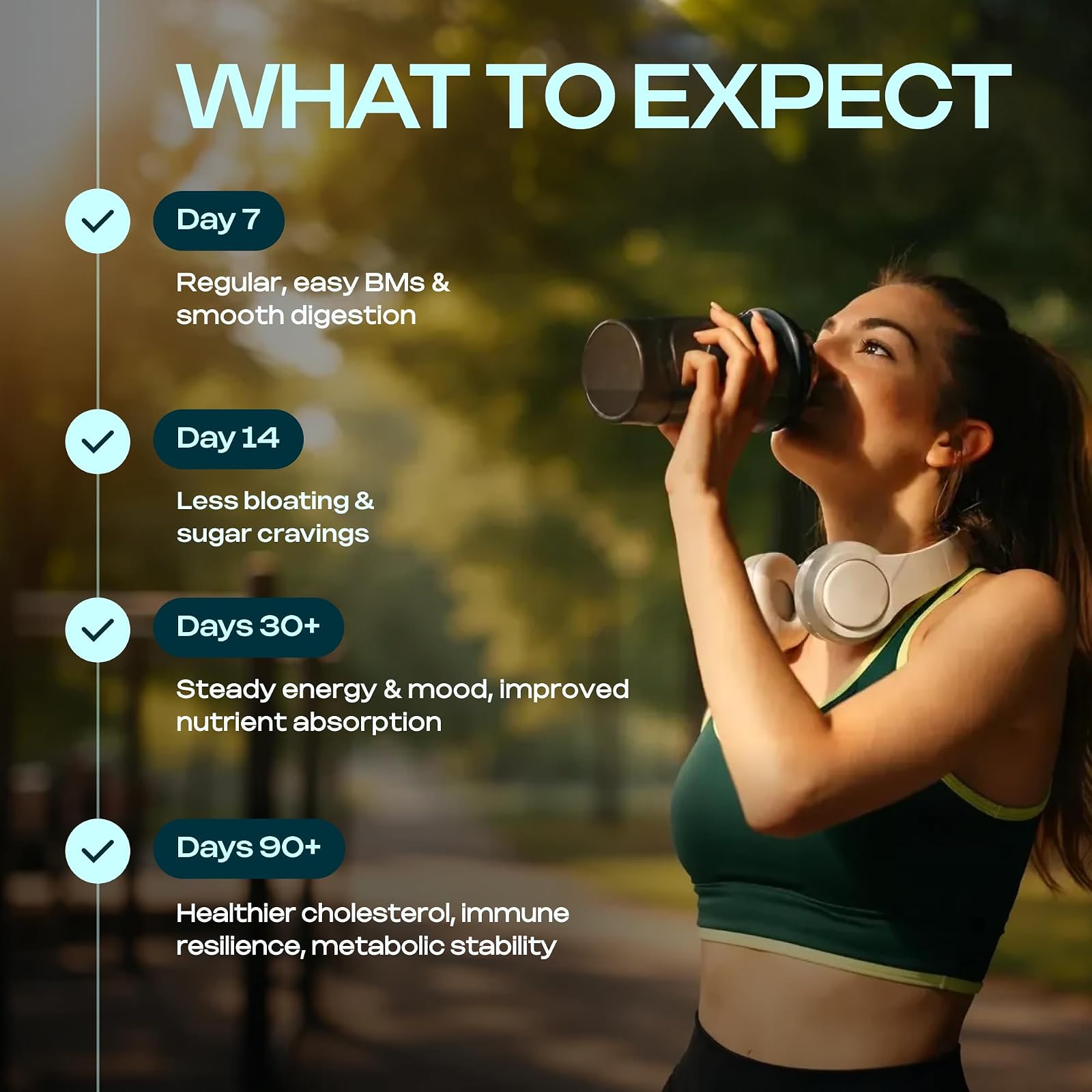 30 servings of gut health support