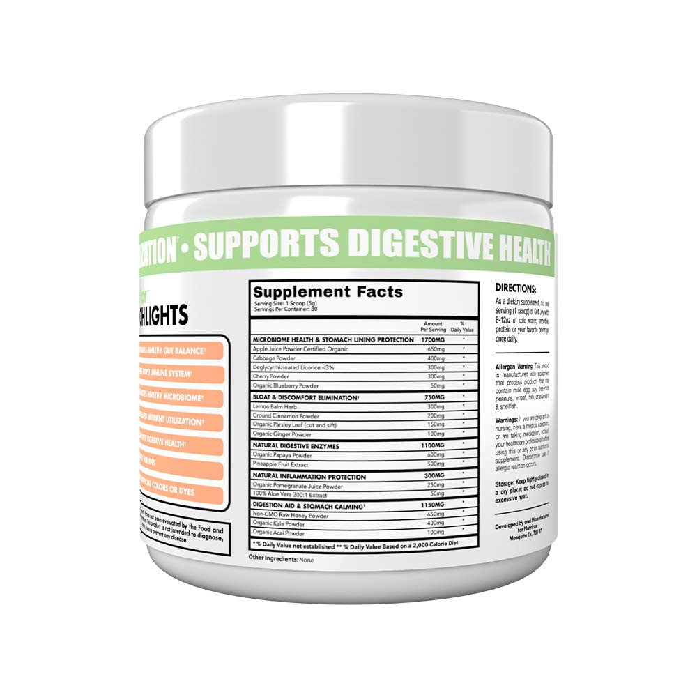 30 servings of gut support