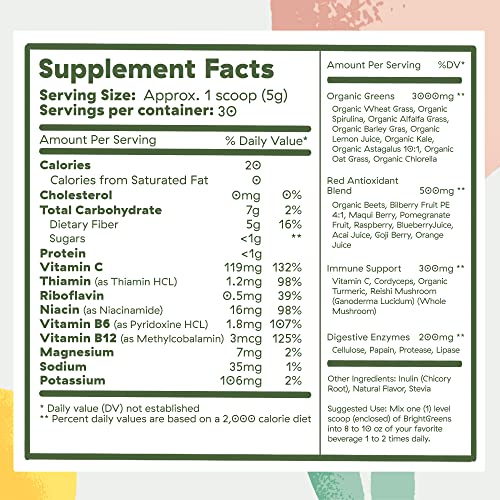 30 servings of health-boosting powder