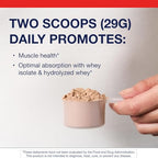 30 servings of high-quality whey