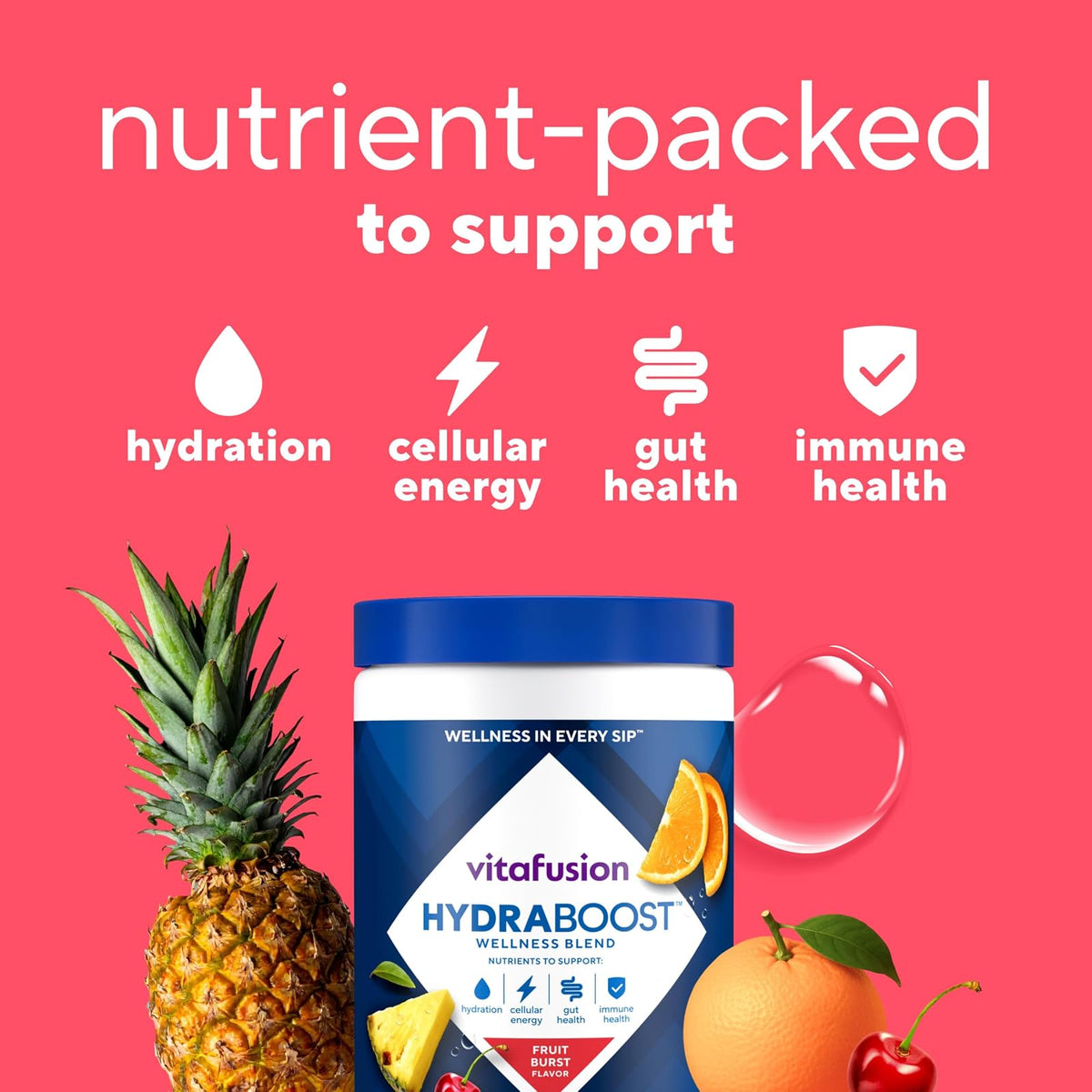 30 servings of hydration support