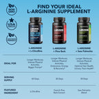30 servings of l-arginine supplement