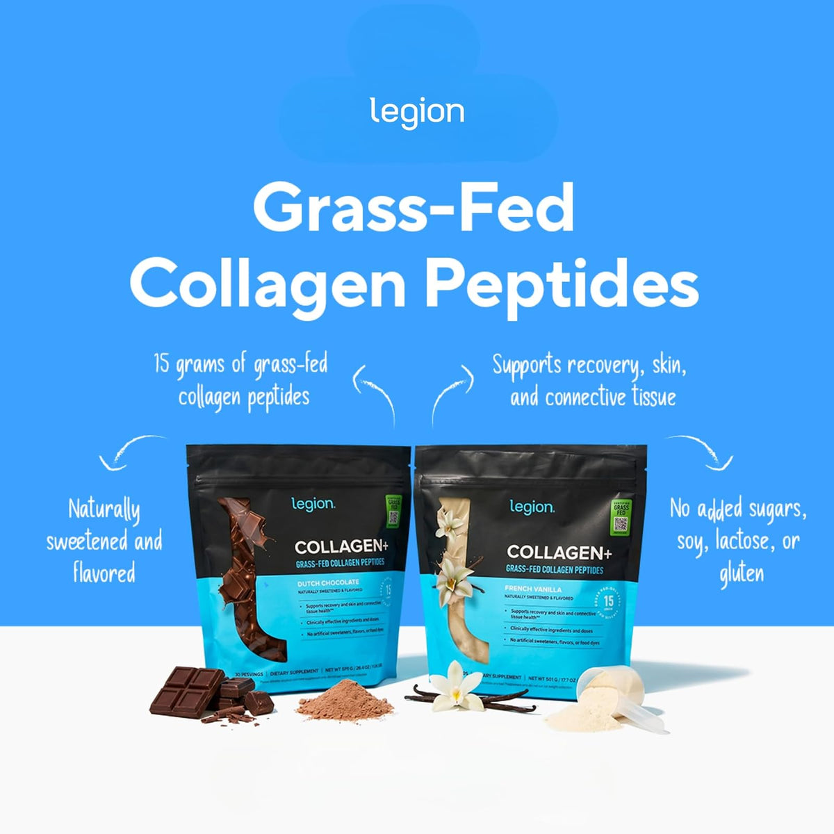30 servings of LEGION collagen
