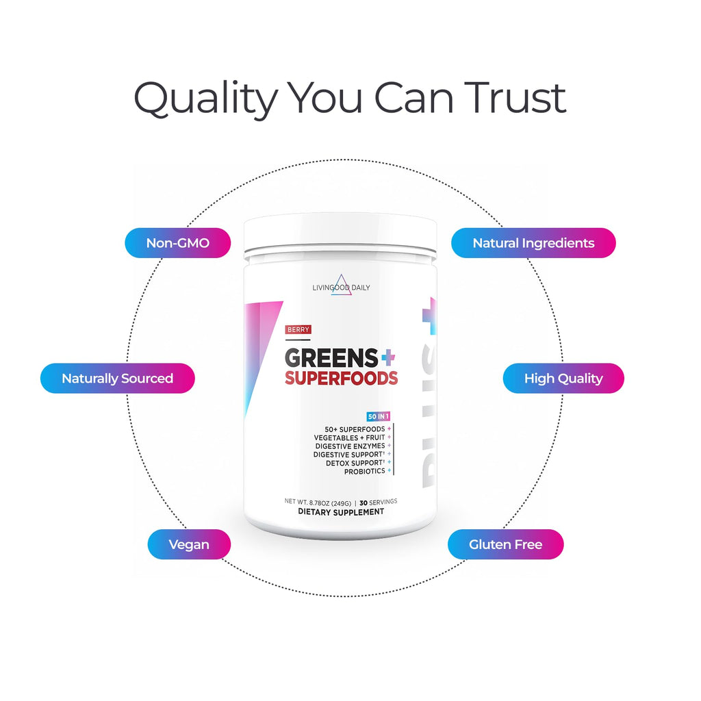 30 servings of Livingood Daily greens