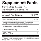 30 servings of magnesium glycinate
