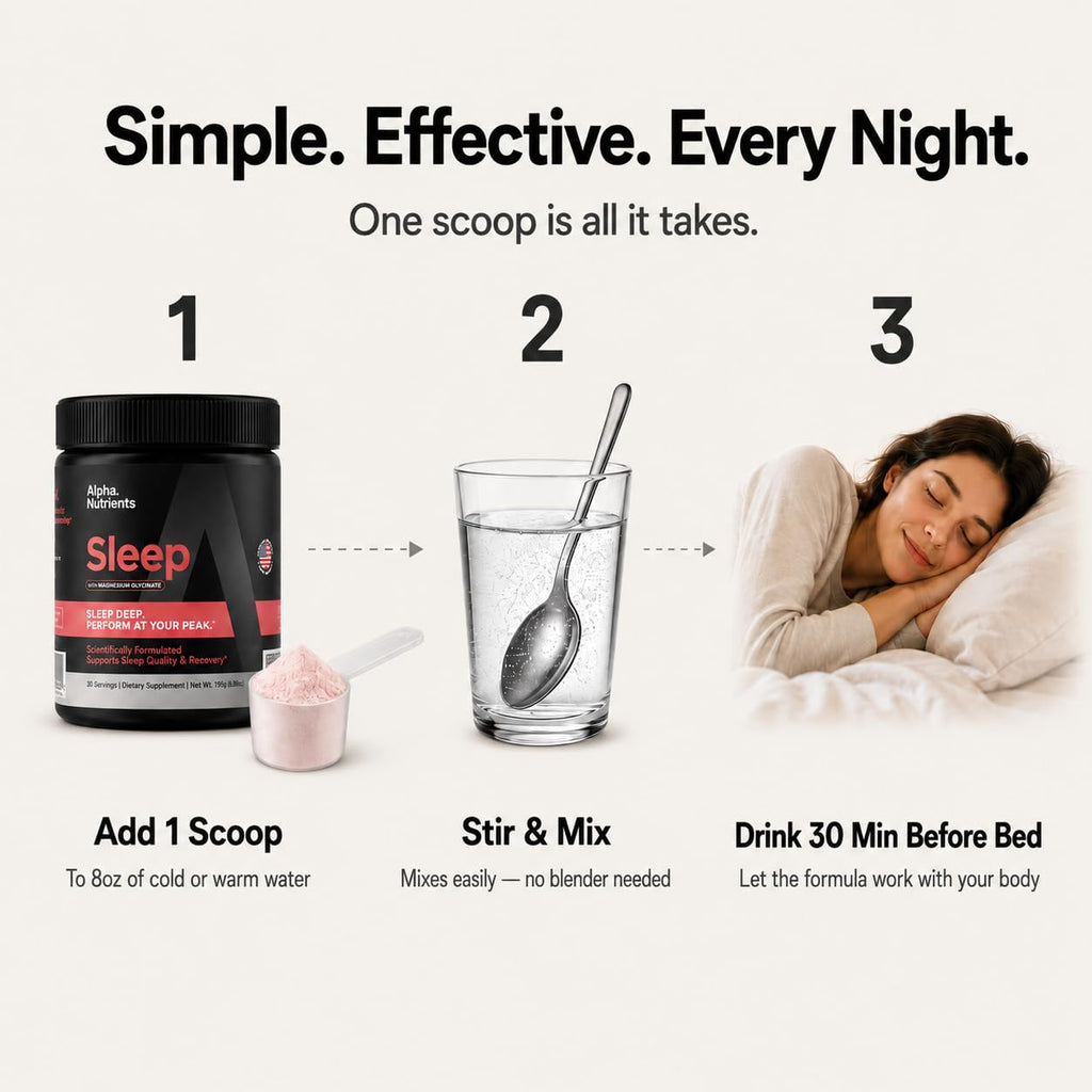30 servings of magnesium glycinate