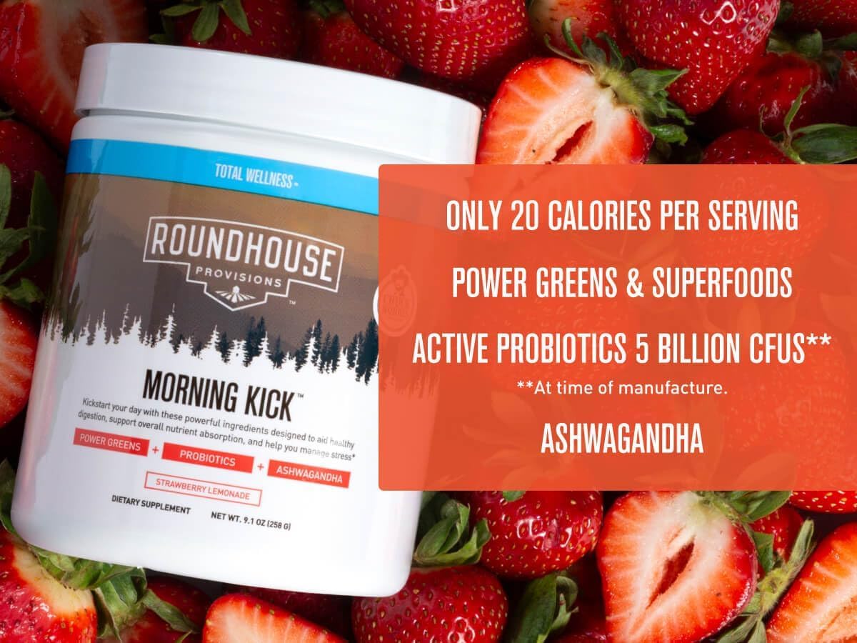 30 servings of morning kick greens