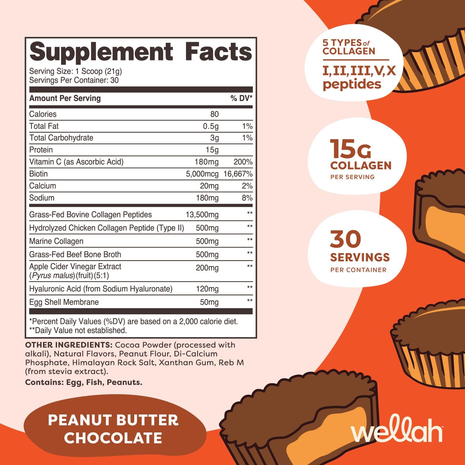 30 servings of multi collagen protein