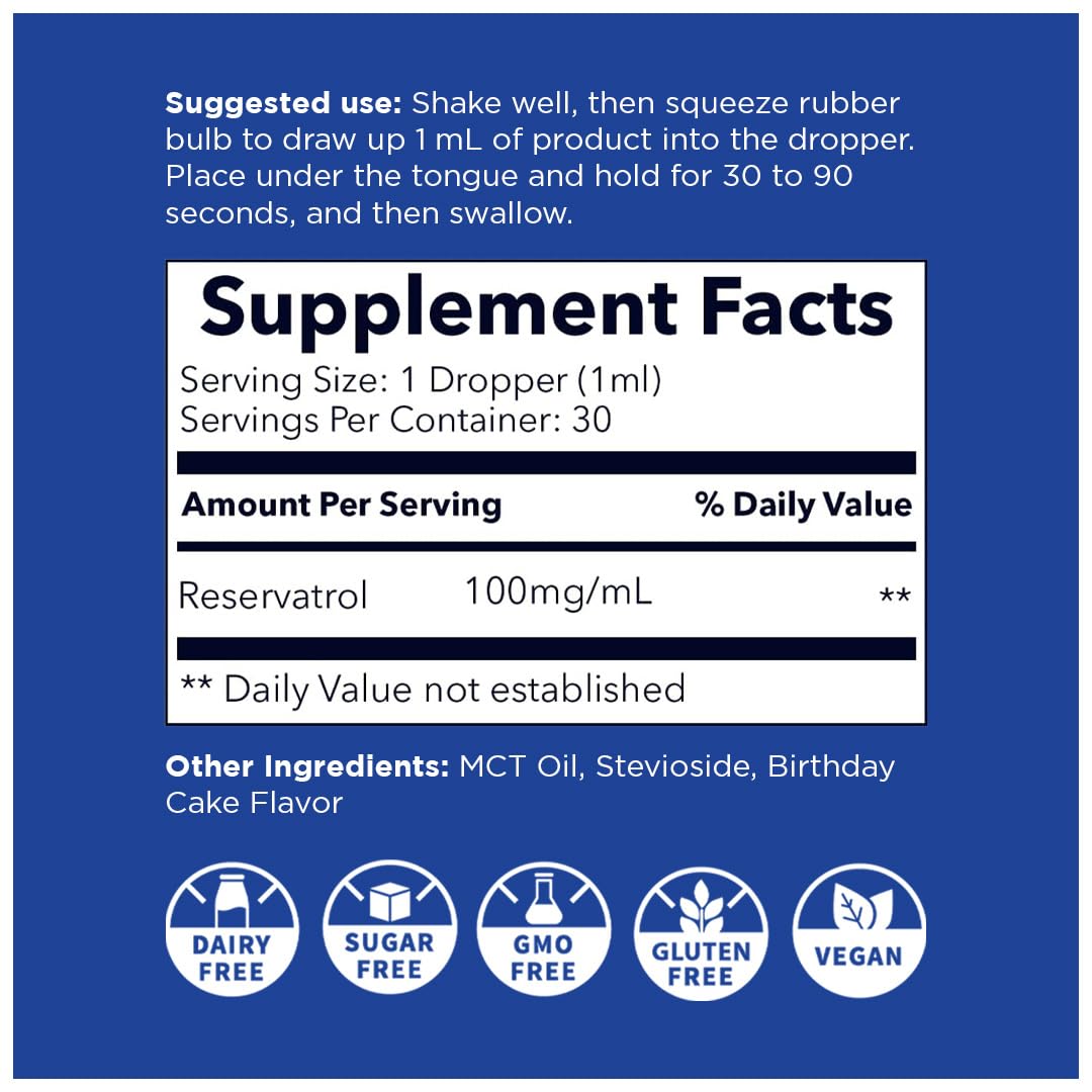 30 servings of Nanoceutical Resveratrol