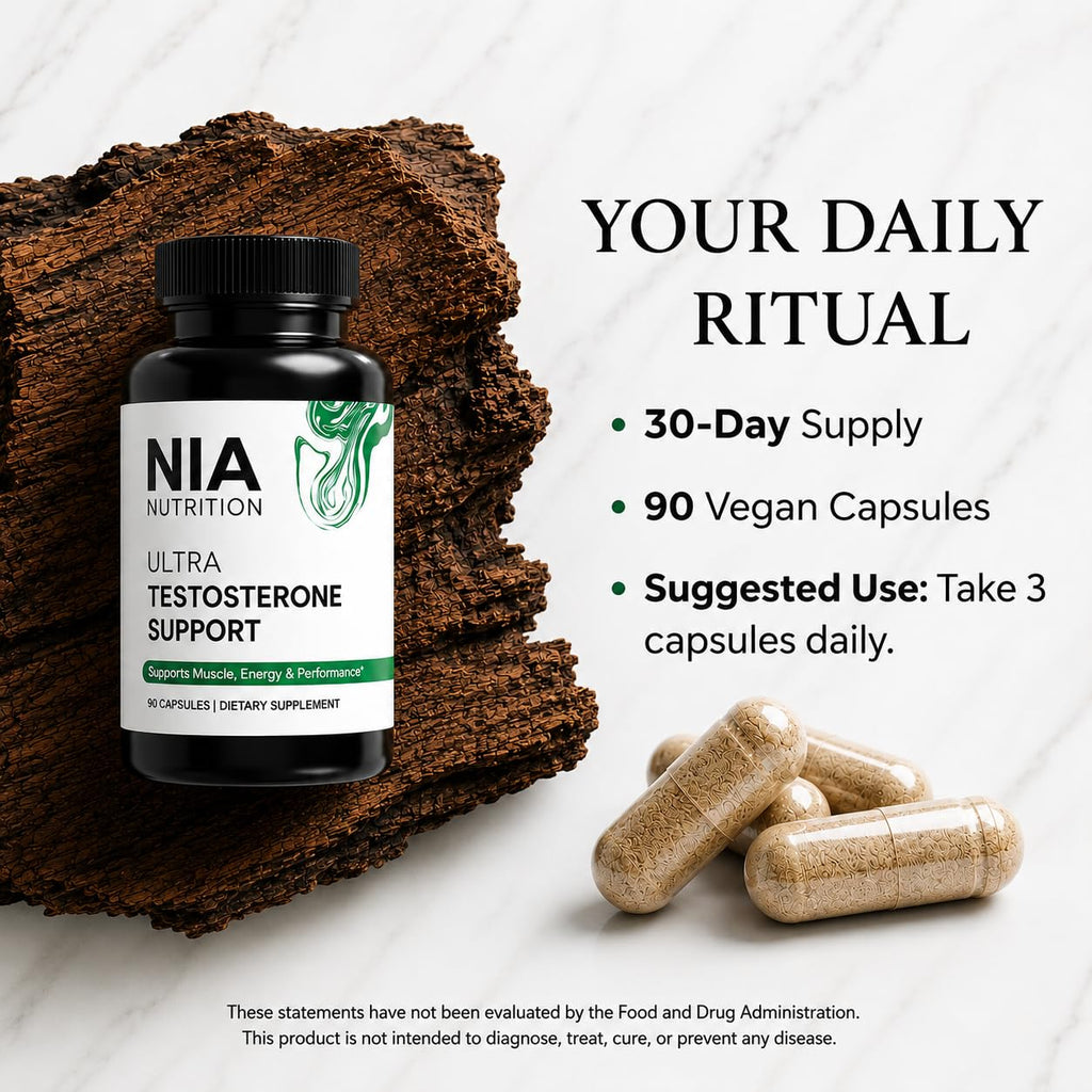 30 servings of natural testosterone