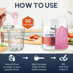 30 servings of Nitric Oxide