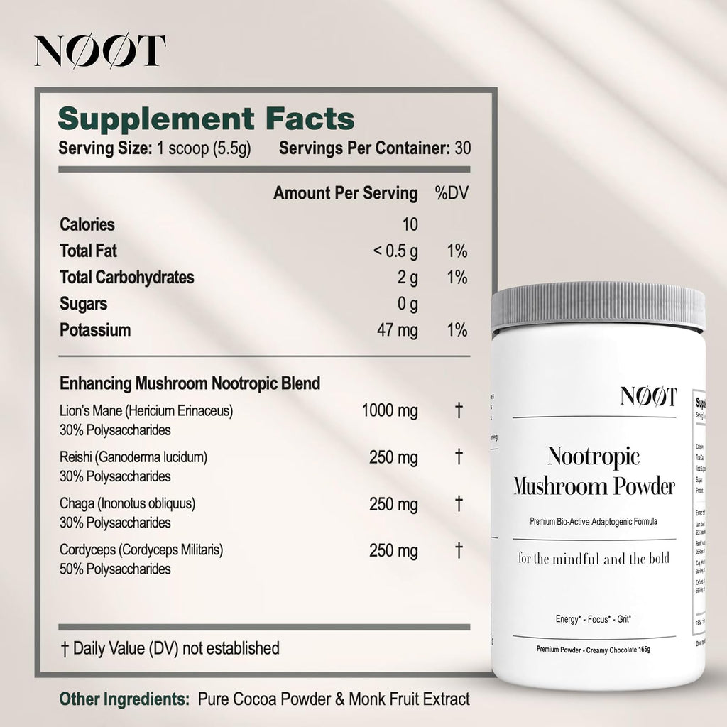 30 servings of NOOT Lion's Mane
