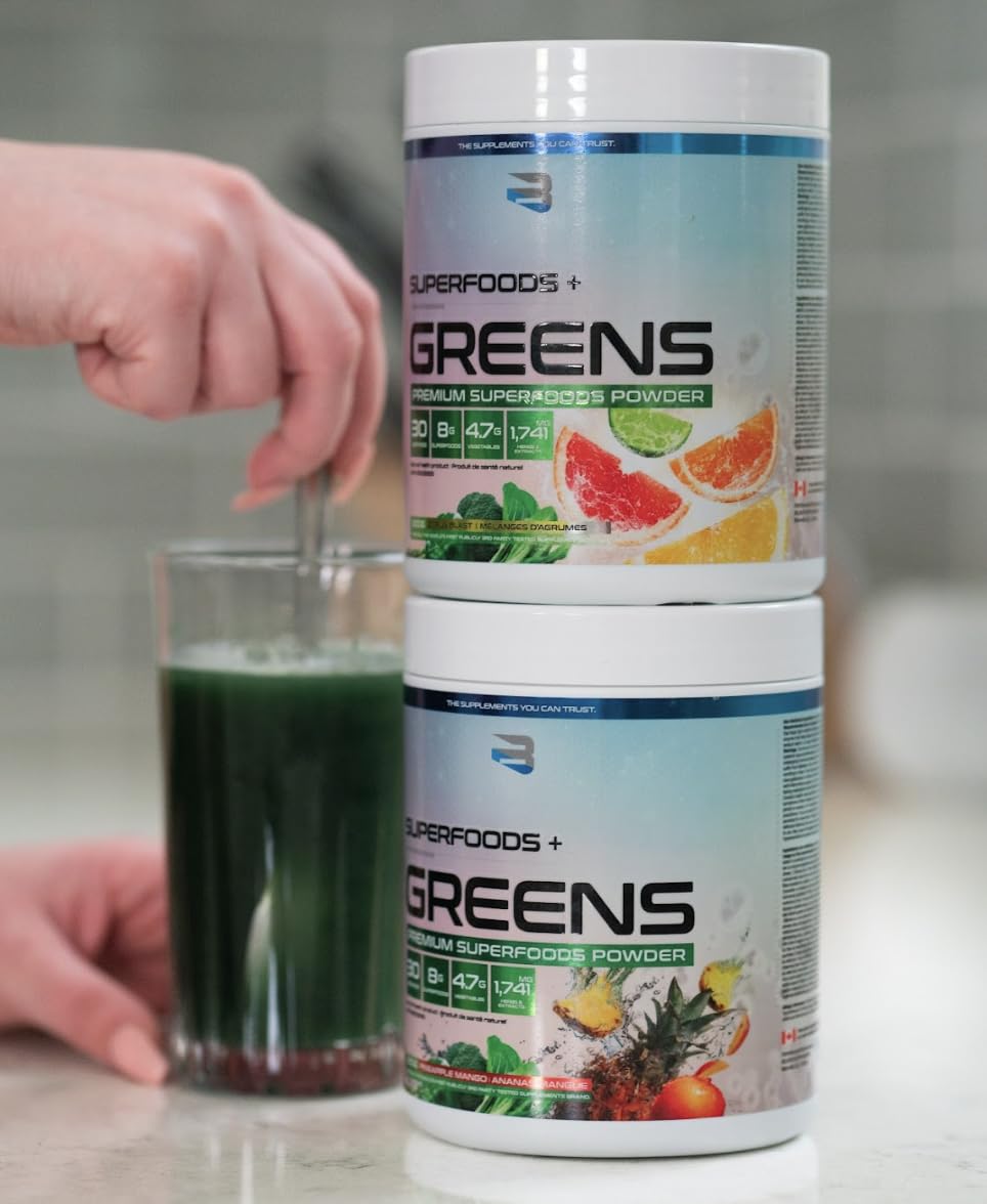 30 servings of nutritious greens powders