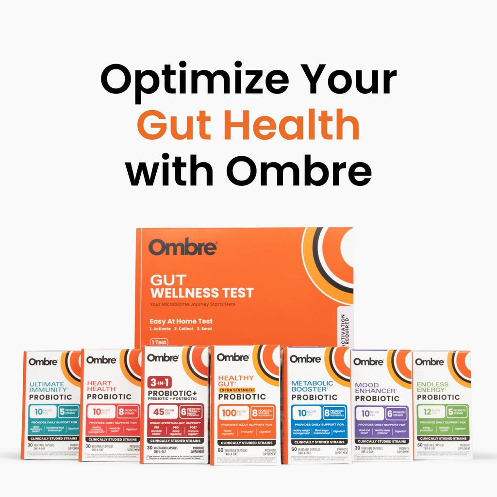 30 servings of Ombre probiotics