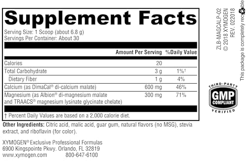 30 servings of OptiMag Plus calcium
