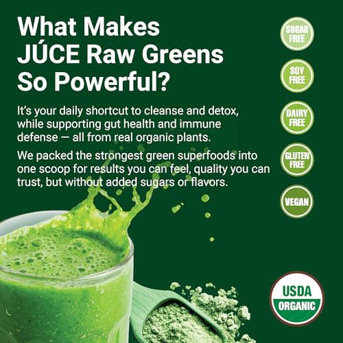 30 servings of organic greens