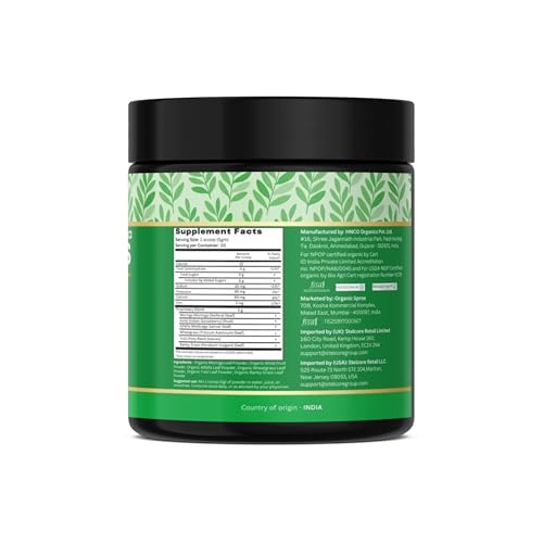 30 servings of organic greens
