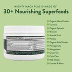 30 servings of organic maca blend