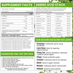 30 servings of organic matcha mushrooms