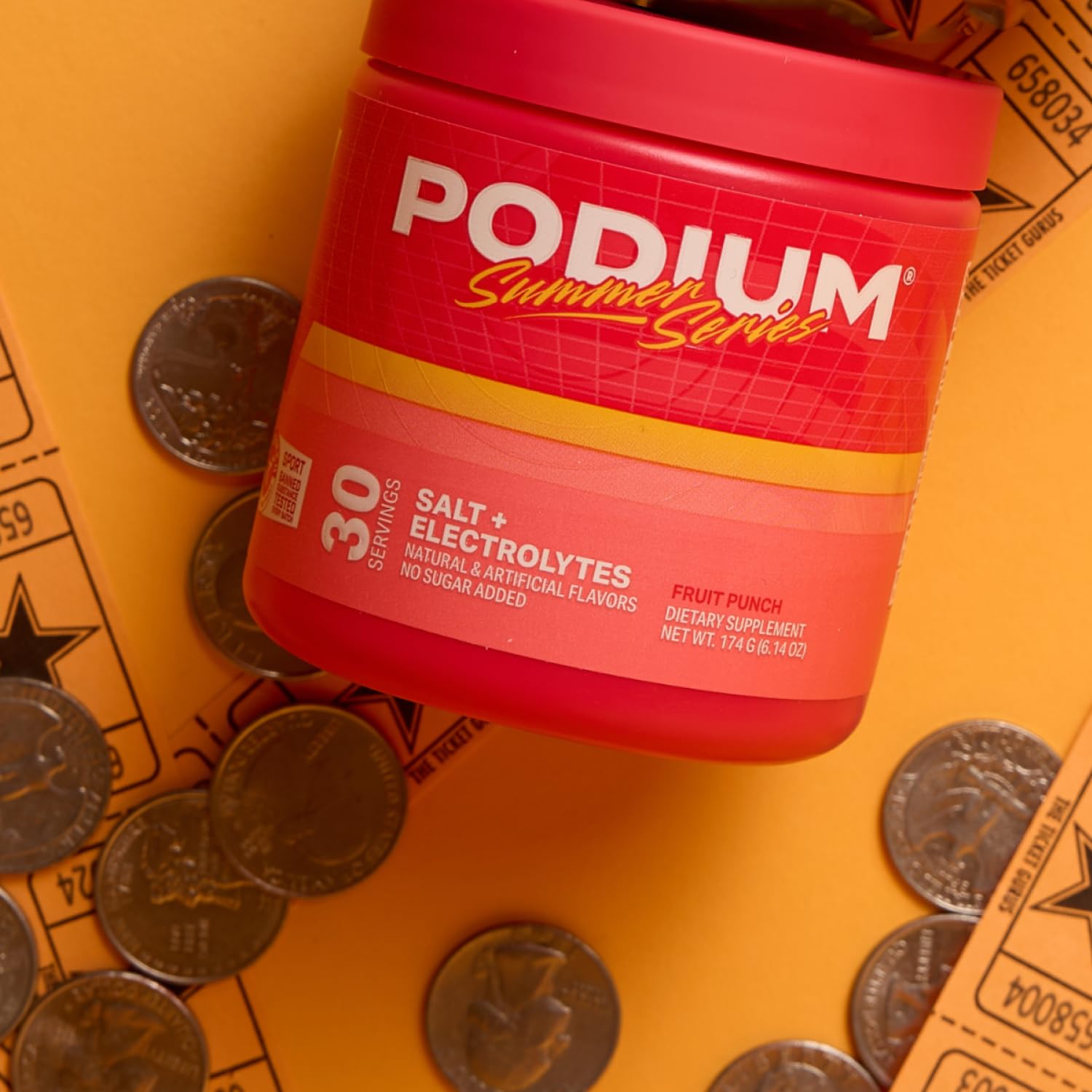 30 servings of Podium electrolytes