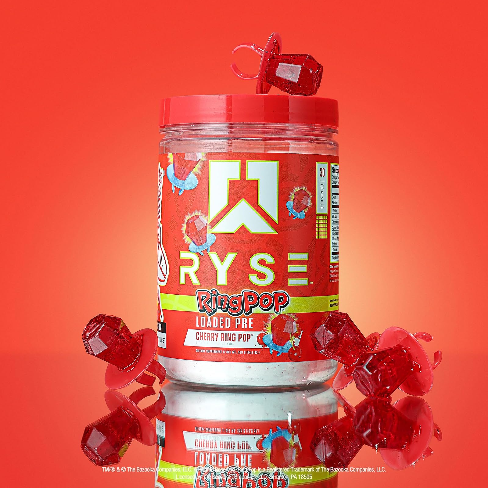 30 servings of pre-workout boost