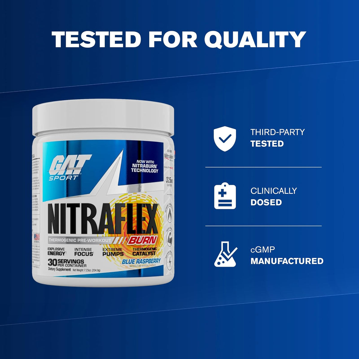 30 servings of pre-workout boost