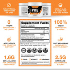 30 servings of pre-workout energy boost
