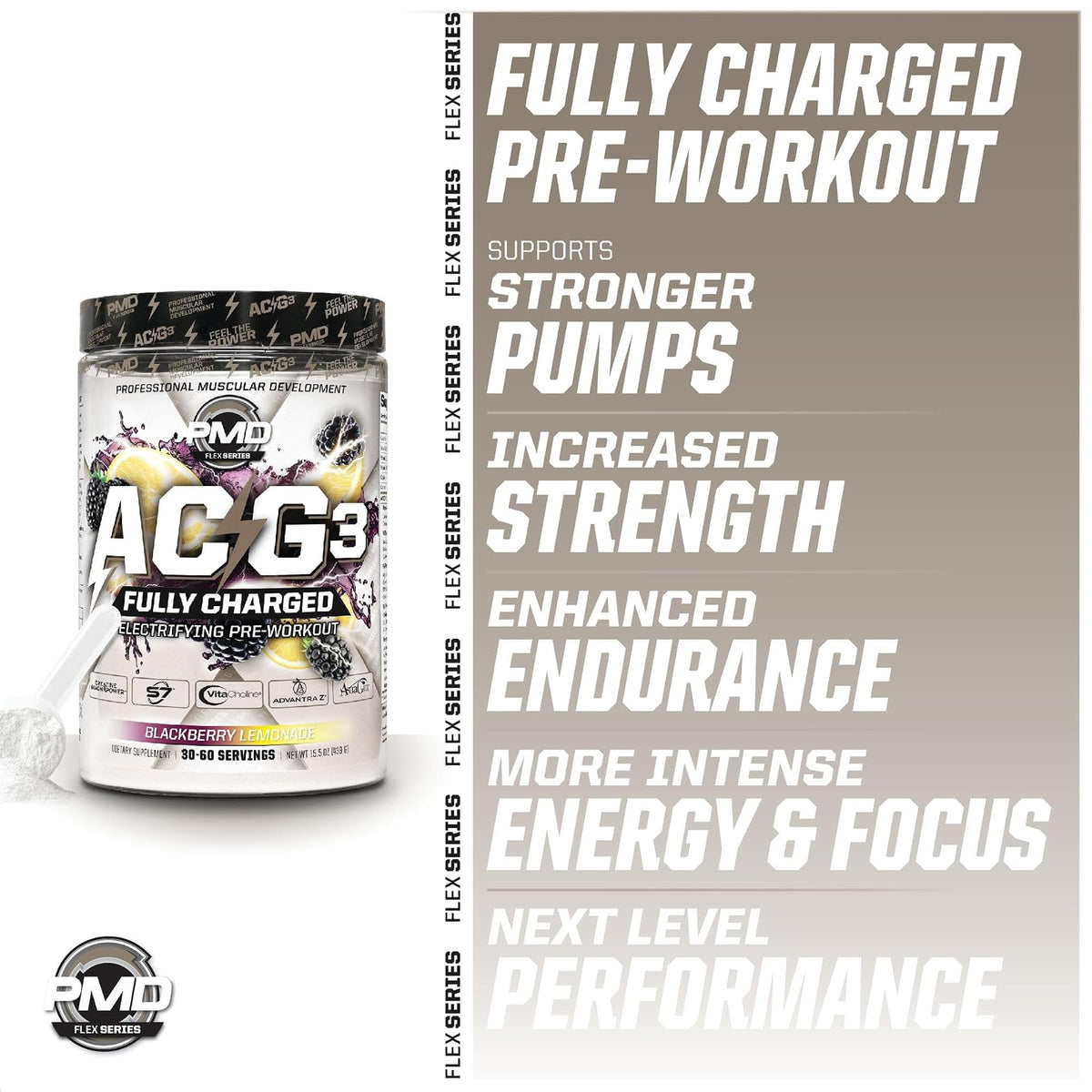 30 servings of pre workout energy