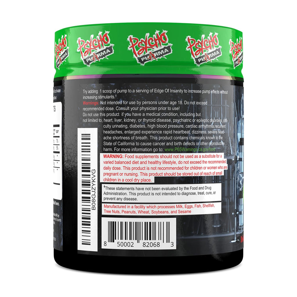 30 servings of pre-workout energy