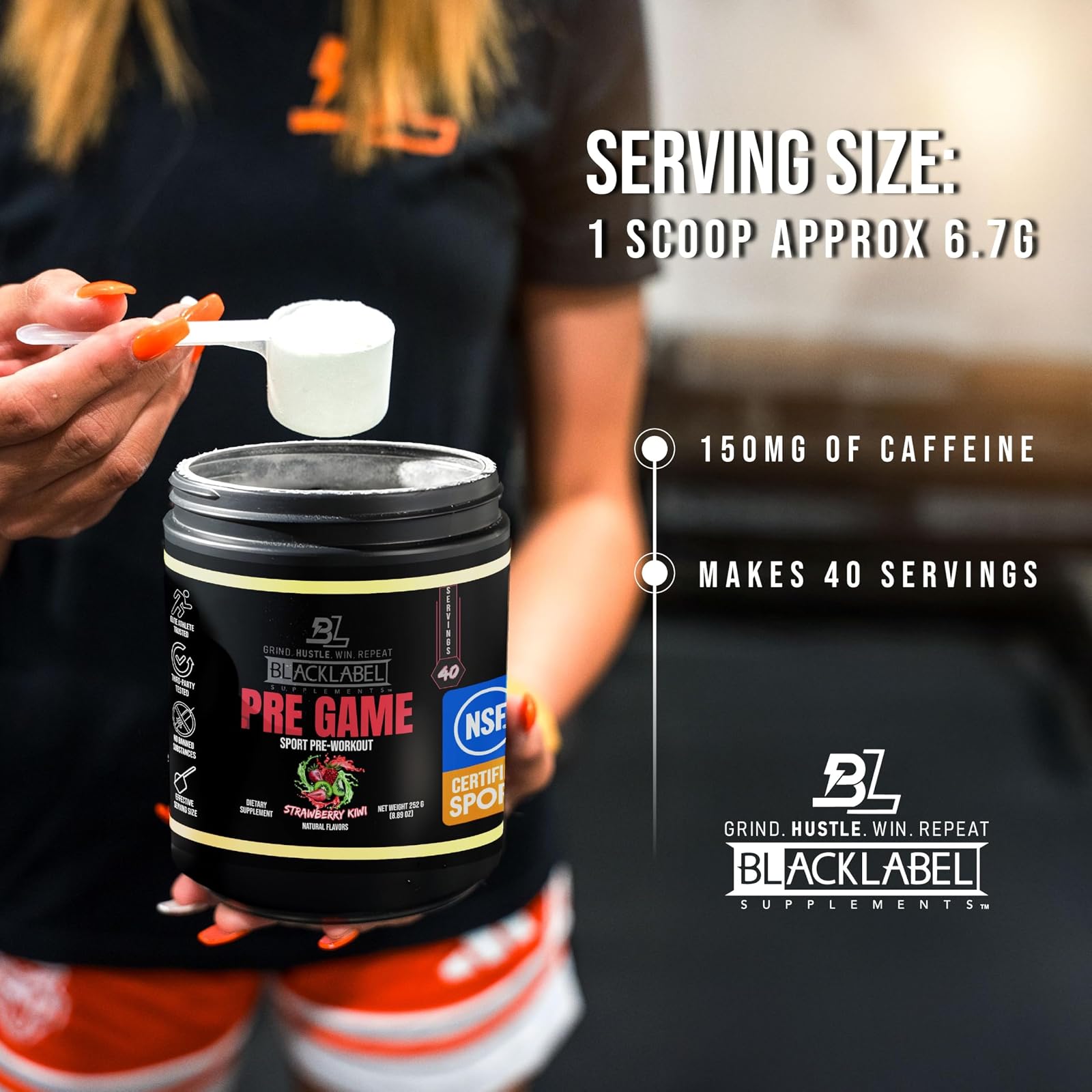 30 servings of pre-workout energy