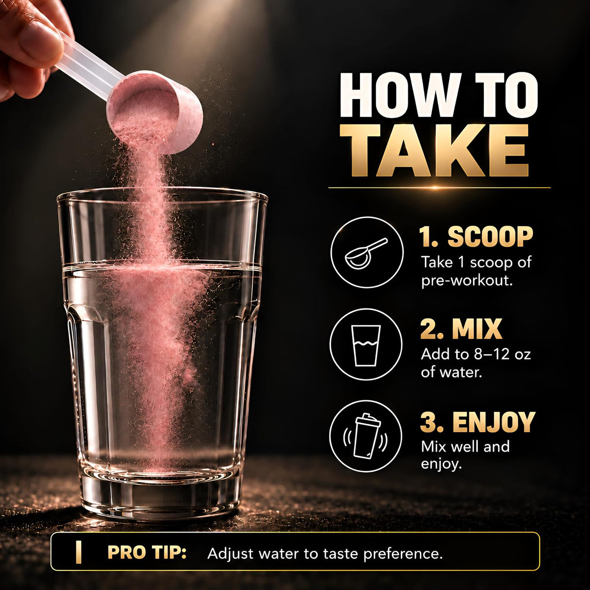 30 servings of pre-workout energy
