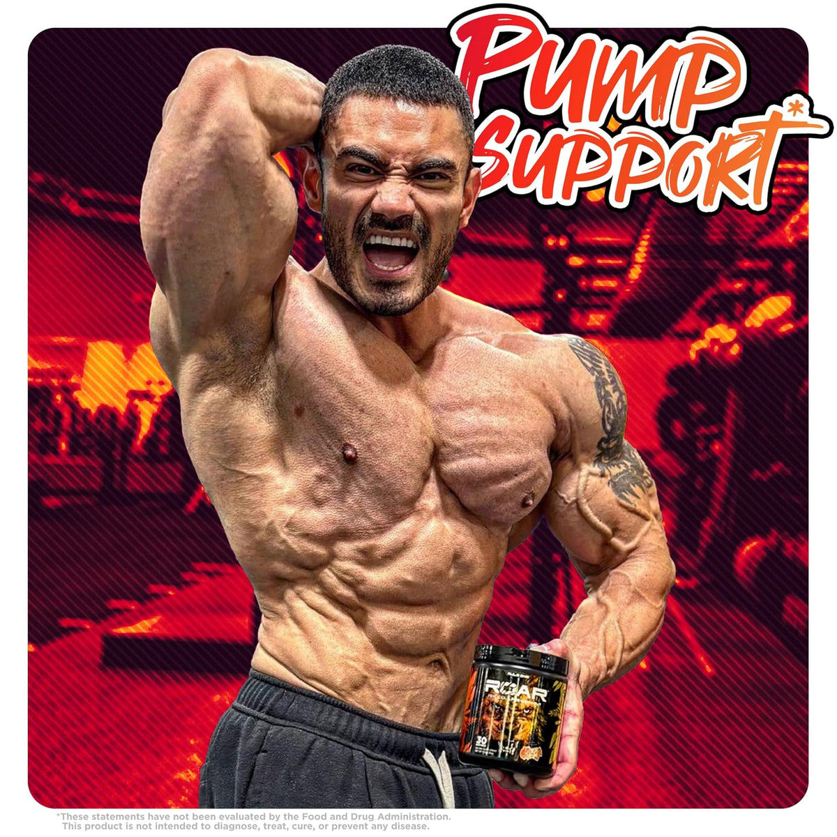 30 servings of pre-workout energy