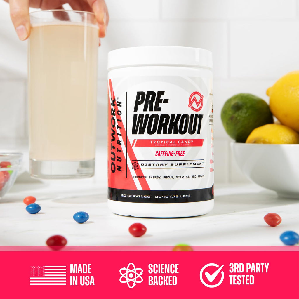 30 servings of pre-workout energy