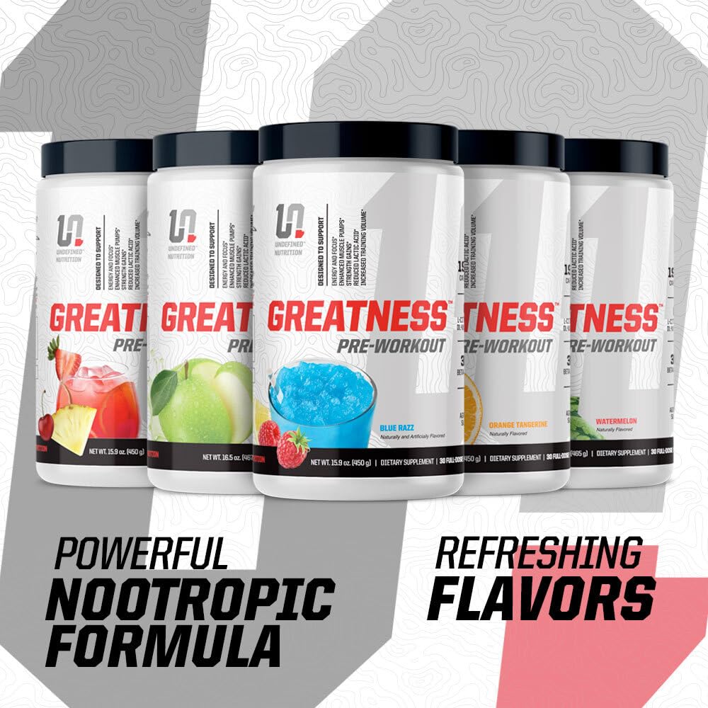 30 servings of pre-workout formula