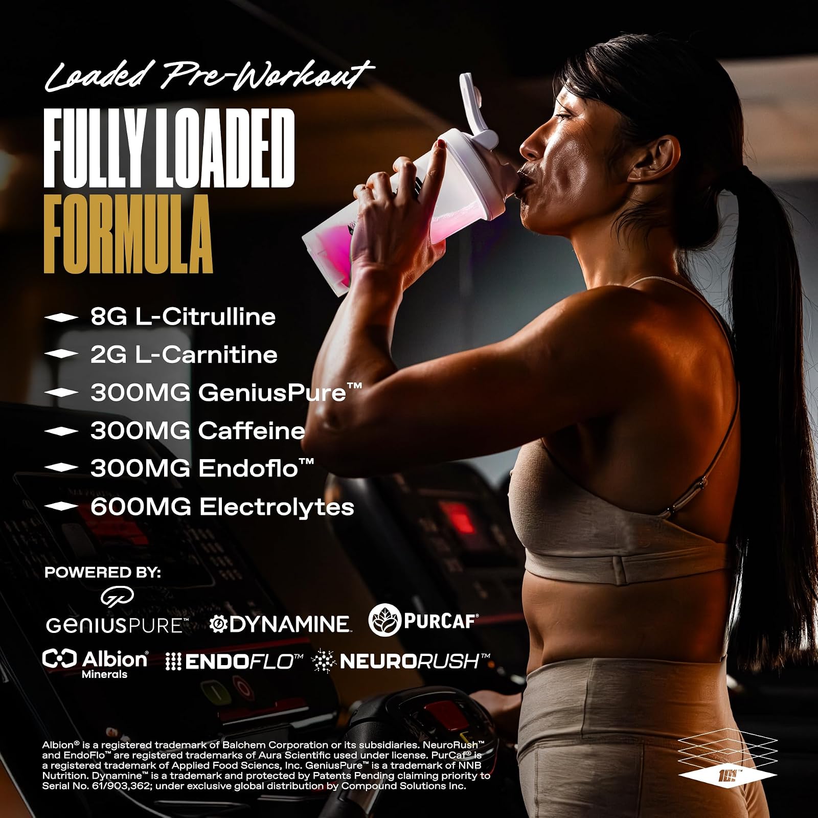 30 servings of pre-workout formula