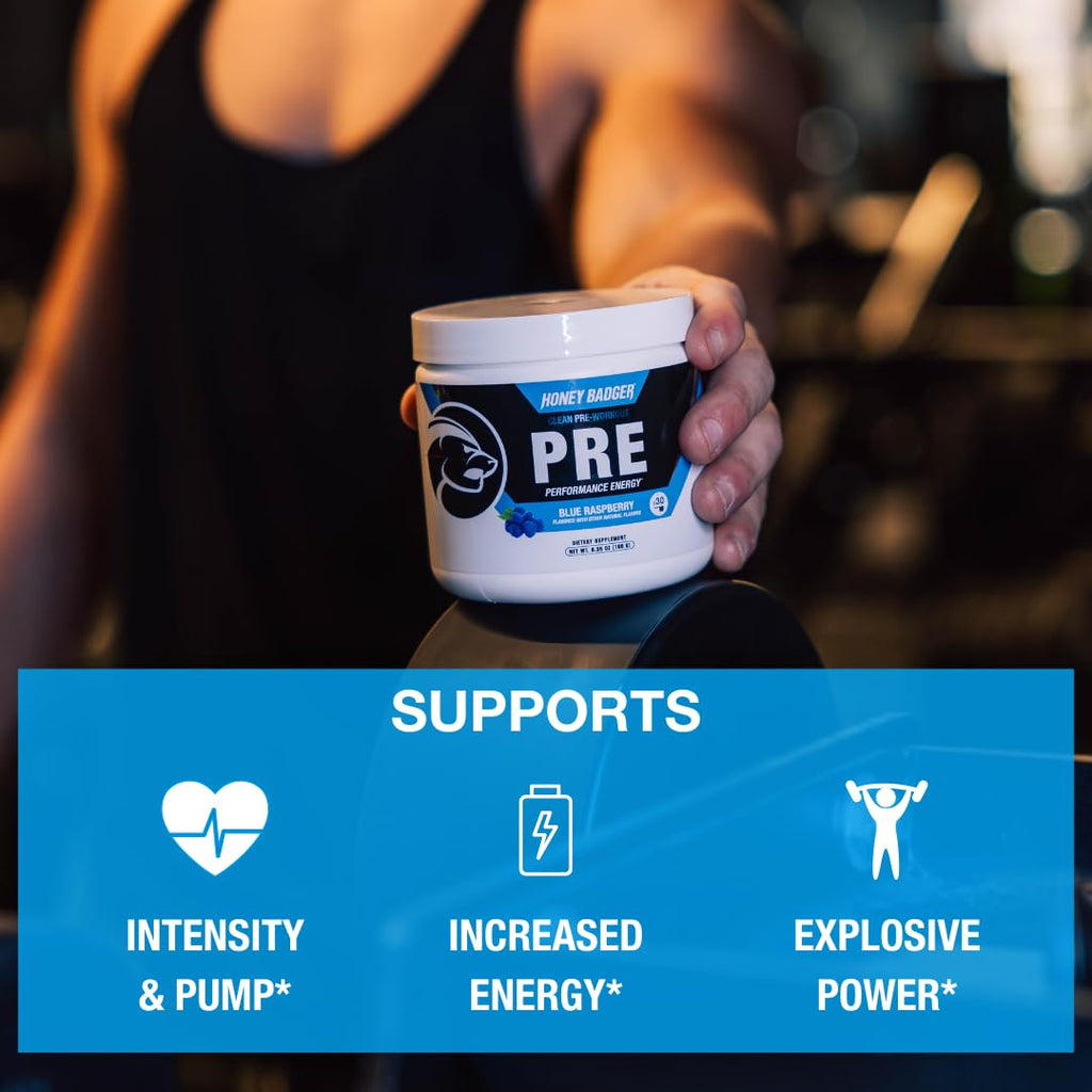 30 servings of pre-workout formula
