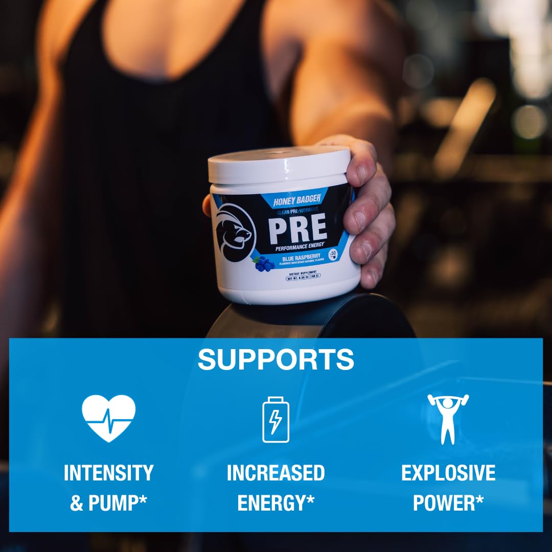 30 servings of pre-workout formula